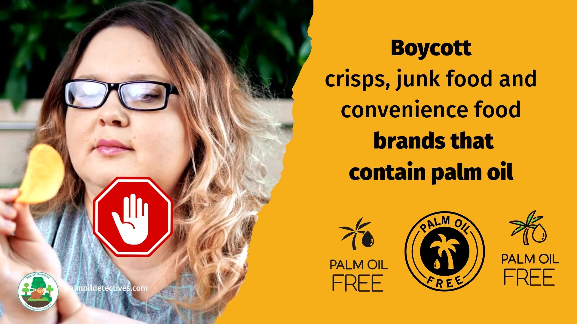 Palm Oil Free Crisps, Snacks, Convenience Foods – Palm Oil Detectives