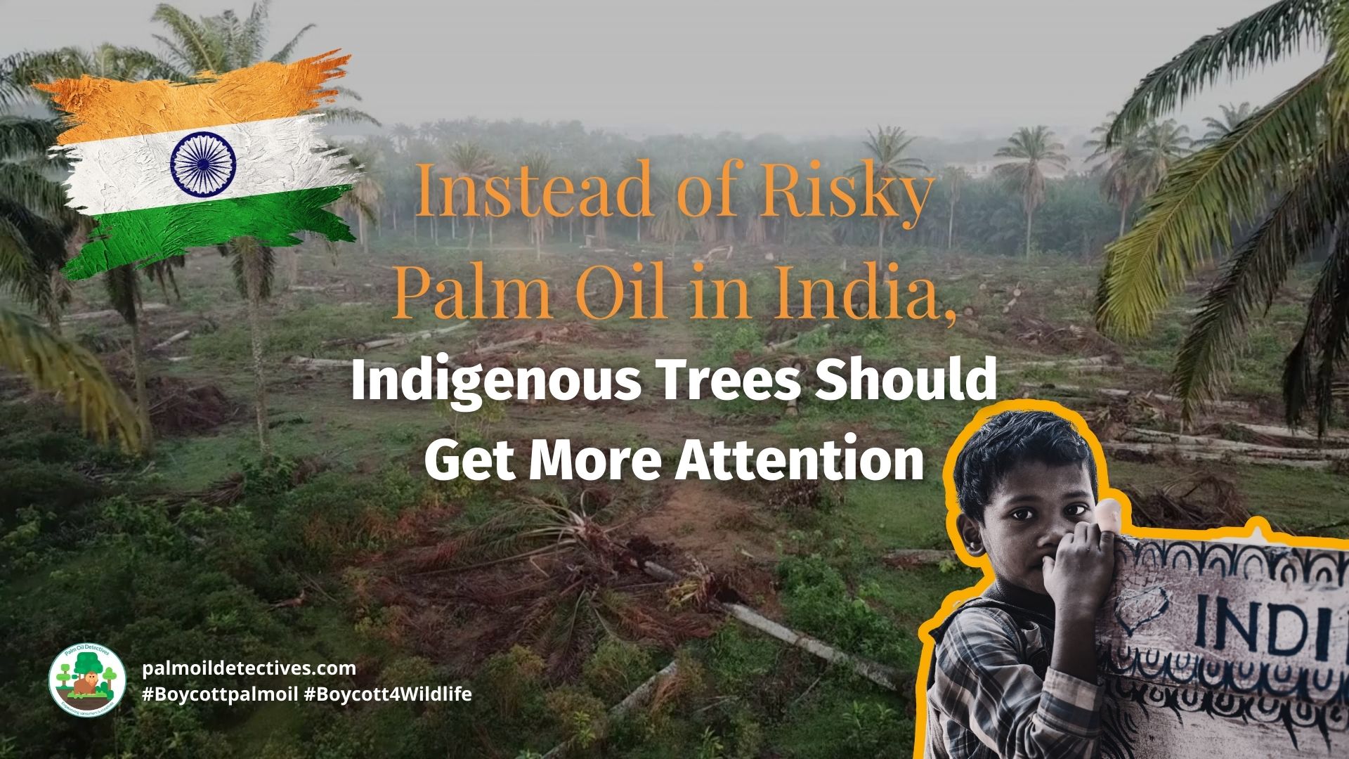 Choose Indigenous Trees Over Palm Oil In India – Palm Oil Detectives