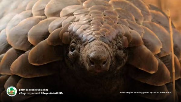 Giant Pangolin Smutsia gigantea – Palm Oil Detectives
